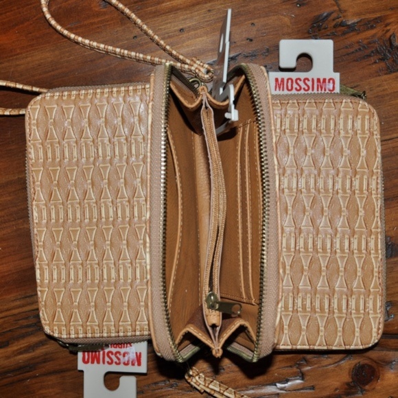 Mossimo Supply Co. | Bags | New Zip Around Cell Phone Wallet Wristlet ...